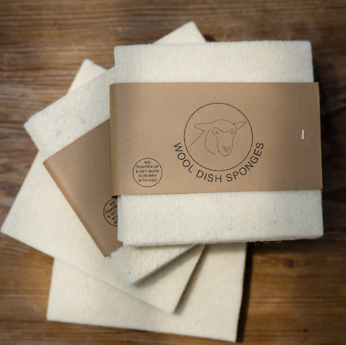 Wool Dish Sponges – Foggy Bottoms Boys
